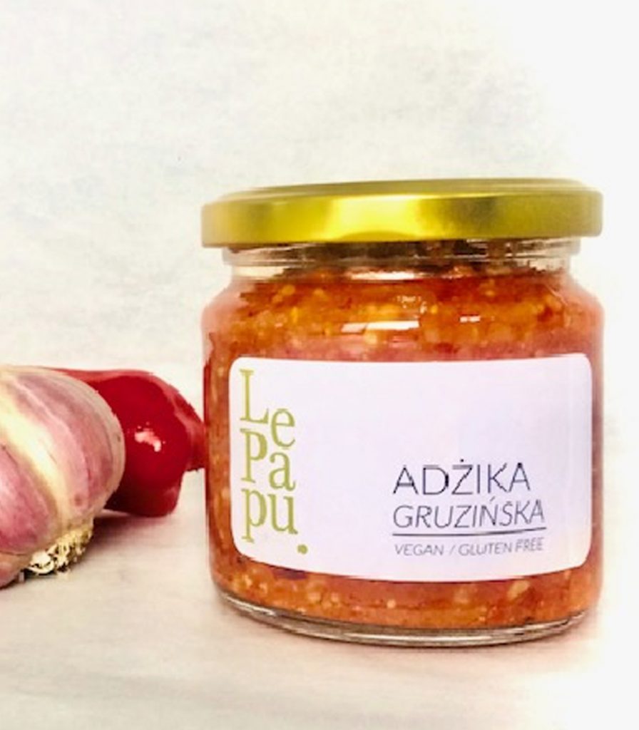 ADŻIKA GRUZIŃSKA- LE PAPU - Źródła Smaku - produkty VEGE i nie tylko.